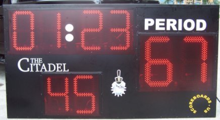 football scoreboard Wireless LED controllers Solar Powered